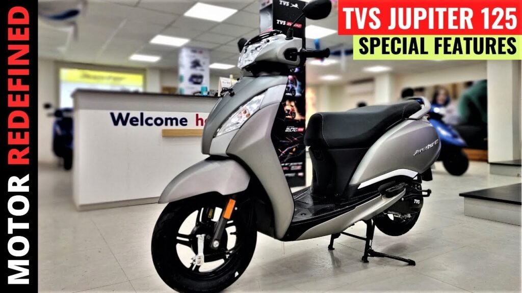 TVS Jupiter 125 आरामदायक राइड, स्मार्ट फीचर्स और संतुलित 125cc स्कूटर ...